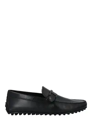 TOD'S Loafers In Leather With Metal Detailing
