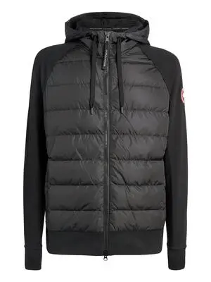 Canada Goose Hybridge Huron Zip-up Hoodie - Black