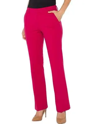 LIVERPOOL Liverpool Los Angeles Kelsey Flare Ponte Trousers Star Ruby