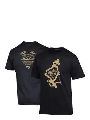 Champion Wake Forest Demon Deacons 2022 Football Walk The Walk T-shirt - Black