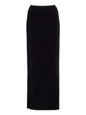 Eterne Emma Jersey Maxi Skirt - Black