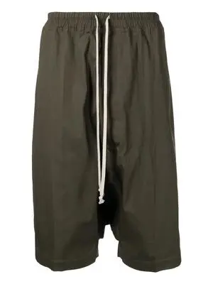 RICK OWENS Drop-Crotch Bermuda Shorts