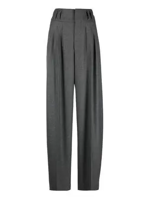 Altuzarra Tailored Wide-leg Trousers - Grey