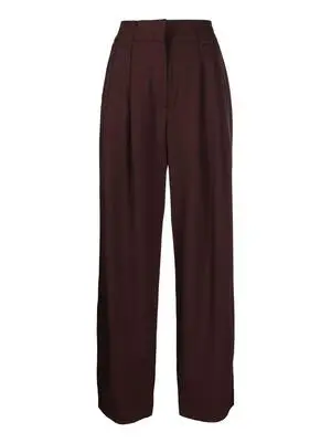 REJINA PYO Freya High-waist Trousers - Brown
