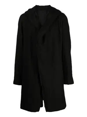 Masnada Long-sleeve Hooded Parka - Black