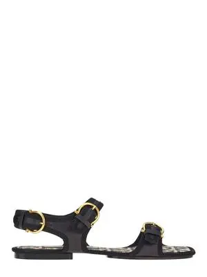 FERRAGAMO Nomadic Stories Sandals - Black