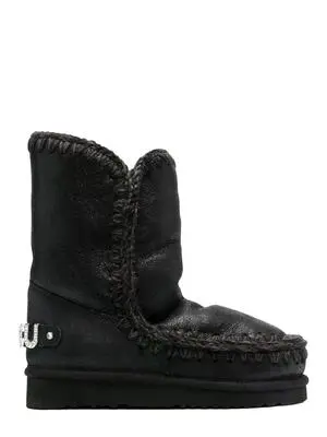 Mou Mou 24 30mm Boots Black