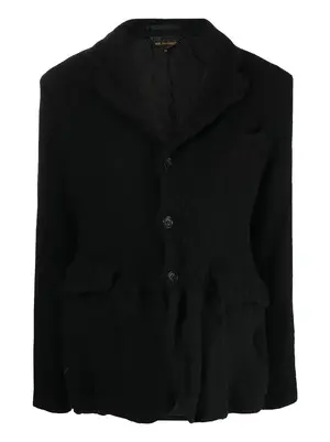 COMME DES GARÇONS Comme Des Garçons Felted-Finish Single-Breasted Blazer