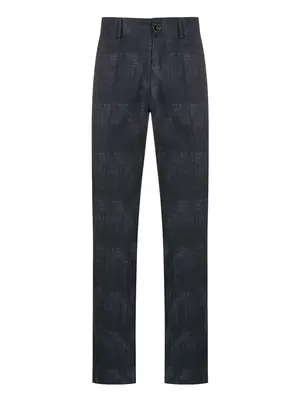 AMIR SLAMA Straight-leg Trousers - Black
