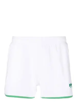 SPORTY & RICH Contrast Trim Track Shorts