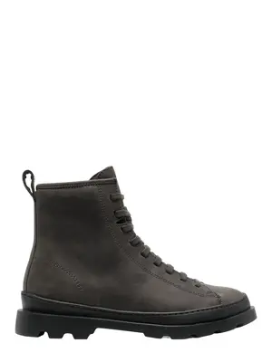 Camper Lace-up Boots - Grey