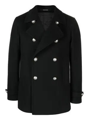 Tagliatore Monaco Double-breasted Jacket - Black