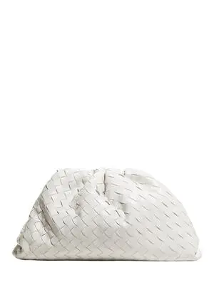 BOTTEGA VENETA Lambskin Leather Pouch