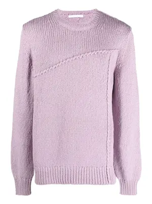 HELMUT LANG Helmut Lang Seamed Knitted Jumper