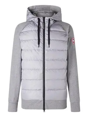 Canada Goose Hybridge Huron Quilted Down Jacket - Gray