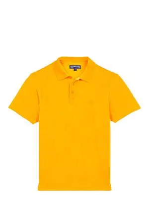 Vilebrequin Organic Terry Polo Shirt Mango
