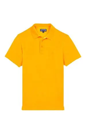 Vilebrequin Organic Terry Polo Shirt Yellow