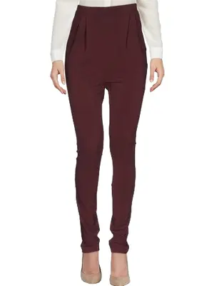 MANILA GRACE Tapered Leg Pants - Brown