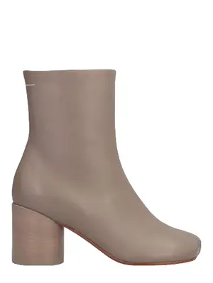MAISON MARGIELA Ankle Boots In Soft Leather Grey