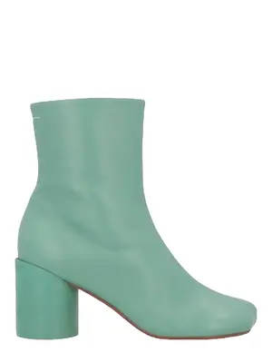 MAISON MARGIELA Ankle Boots In Soft Leather - Sage Green