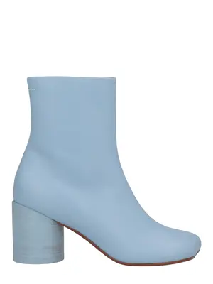 MAISON MARGIELA Ankle Boots In Soft Leather Sky Blue