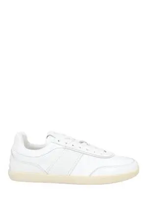 TOD'S Low-Top Leather Sneakers White