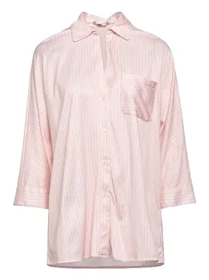 CIRCOLO 1901 CIRCOLO 1901 Striped Jersey Shirt Pink