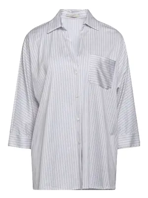 CIRCOLO 1901 CIRCOLO 1901 Striped Jersey Shirt Purple