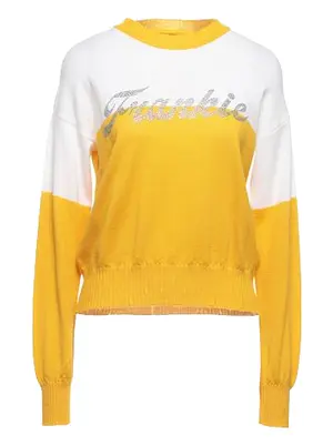 FRANKIE MORELLO Merino Wool Sweater Yellow
