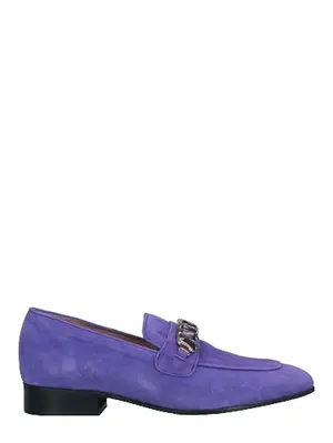 BALDININI BALDININI Leather Loafers Purple