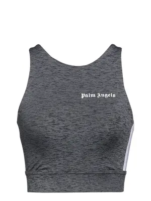 Palm Angels Knitted Sleeveless Top Dark Blue