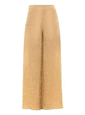 Erika Cavallini ERIKA CAVALLINI Wide-Leg Pants Beige