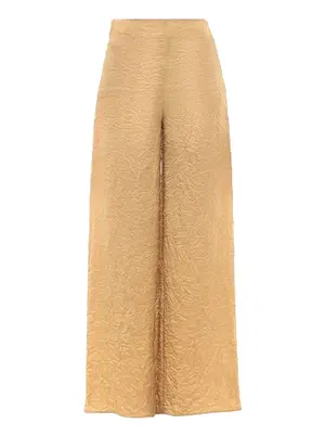 Erika Cavallini ERIKA CAVALLINI Wide-Leg Pants Camel