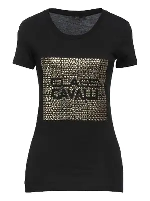 Roberto Cavalli Cotton T-shirt - Black