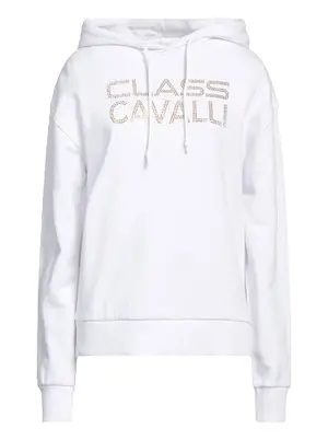 Roberto Cavalli Cotton Sweatshirt - White