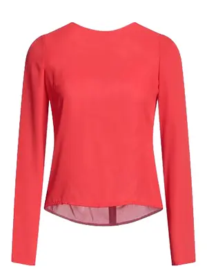 FRANKIE MORELLO Crepe Top - Red