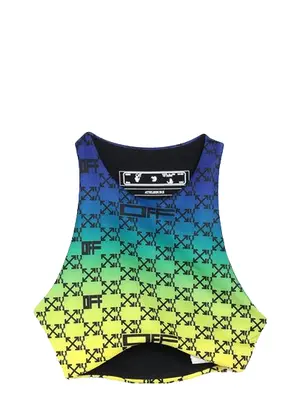 OFF-WHITE™ OFF-WHITE™ Sleeveless Sports Top Blue