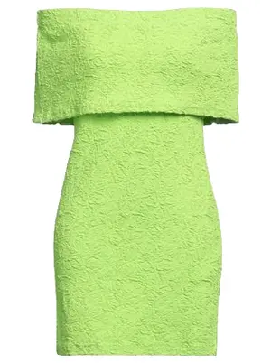 MSGM Mini Dress Acid Green