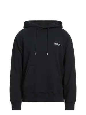 14BROS 14BROS' Cotton Sweatshirt Black