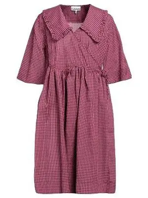 GANNI Midi Dress - Pink