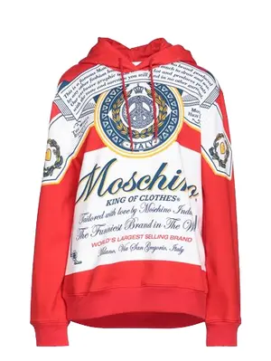 Moschino French Terry Sweatshirt - Red