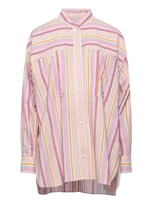 Isabel Marant Striped Cotton Shirt - Pink