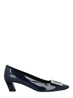 ROGER VIVIER ROGER VIVIER Blush Leather Pumps Blue