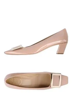 ROGER VIVIER ROGER VIVIER Blush Leather Pumps Pink