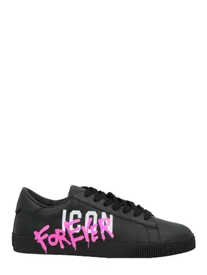 Dsquared2 Calfskin Sneakers Black