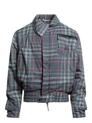 VIVIENNE WESTWOOD Glen Plaid Bomber Jacket - Grey