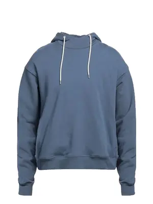 John Elliott JOHN ELLIOTT French Terry Hooded Sweatshirt Blue