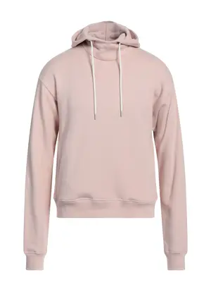 John Elliott JOHN ELLIOTT French Terry Hooded Sweatshirt Light Pink