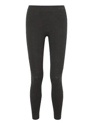 Falke Technical Stretch Wool-blend Leggings - Black
