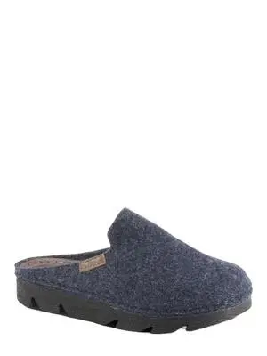 SPRING STEP SHOES Cloggish Mule - Navy